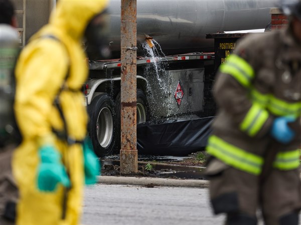 Gasoline spill closes street near Fifth Third Field | The Blade
