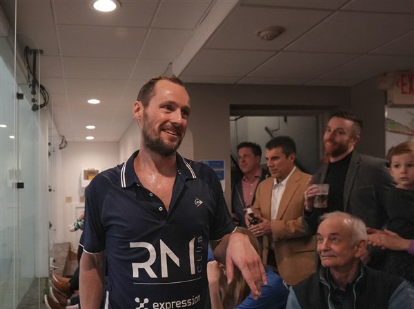Photo gallery: Former squash world champion Greg Gaultier playing at ...