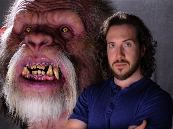 Artist's sasquatch sculpture goes on display in Fremont | The Blade