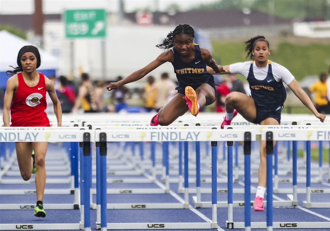Track And Field Hurdles Girls