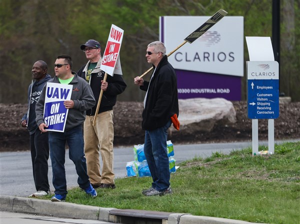 Clarios workers reject tentative labor deal, strike continues at Lucas ...
