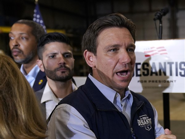DeSantis talks personal life, digs at Trump in Iowa | The Blade