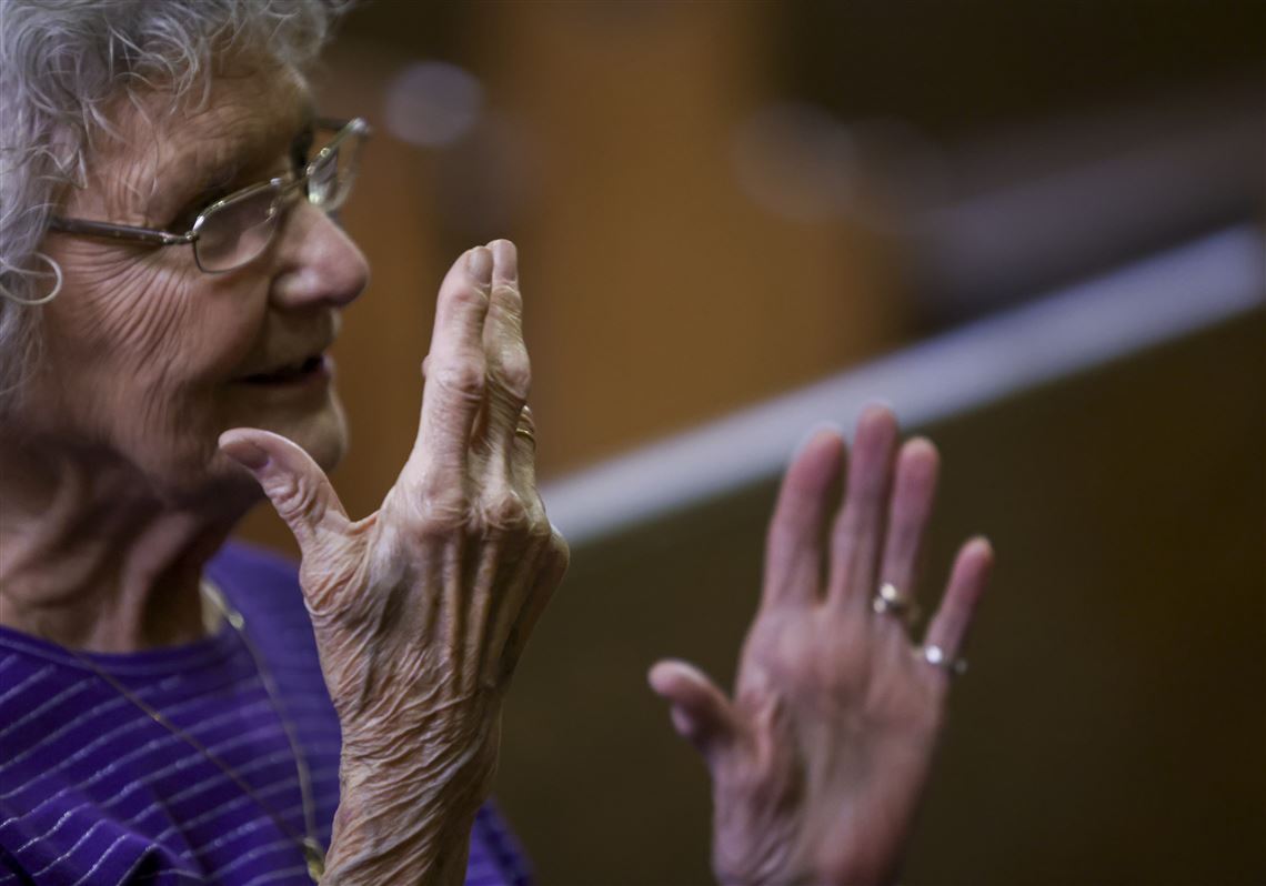 Deaf People Signing To Each Other