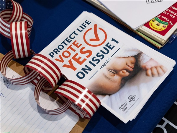 Anti-abortion group launches last-minute ad campaign to support Ohio ...