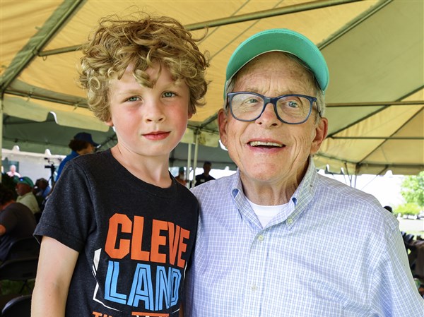 DeWine grandson stars at Governor's Fish Ohio Day | The Blade