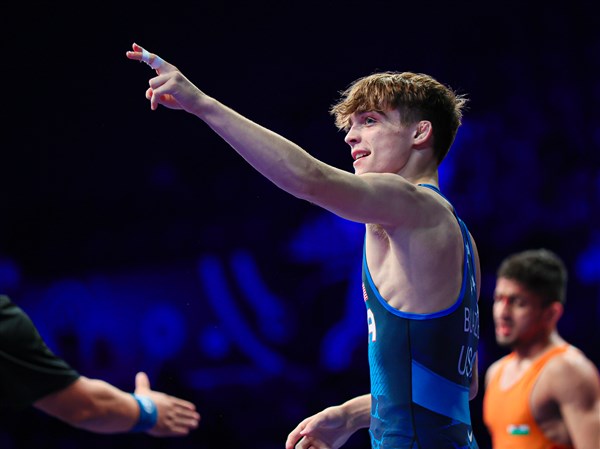 Perrysburg wrestling standout Marcus Blaze wins U17 world championship ...