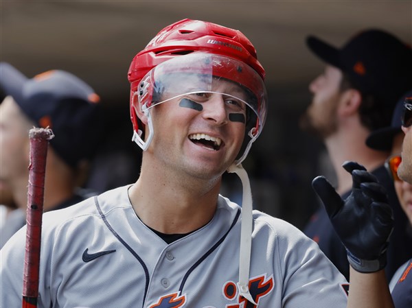 Torkelson homers twice against Twins again, leading Tigers to 8-7 ...