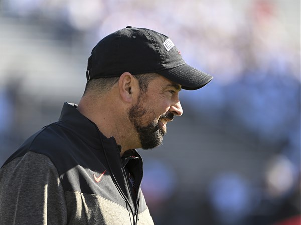 Video: Ohio State football coach Ryan Day names starting quarterback ...