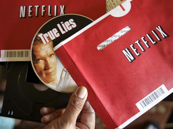 Netflix's DVD-by-mail service bows out as its red-and-white envelopes ...