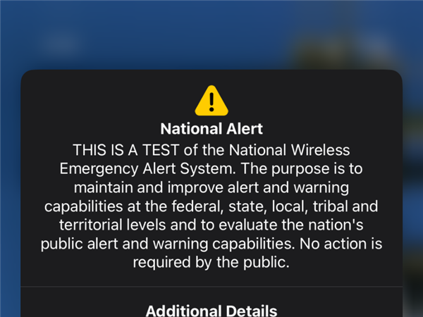 Nationwide emergency alert test activated | The Blade