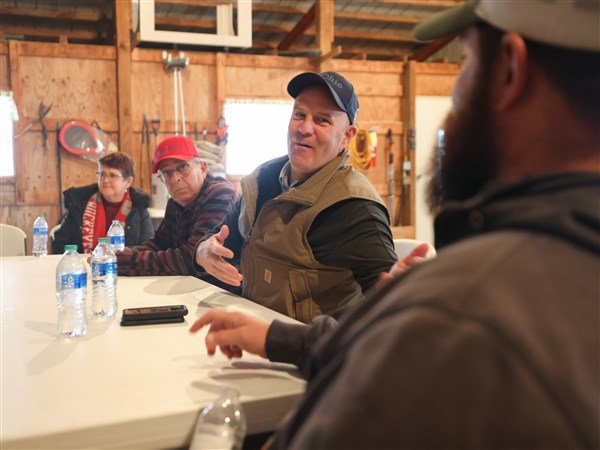 State Ag Director Brian Baldridge visits area to promote Gov. DeWine's ...