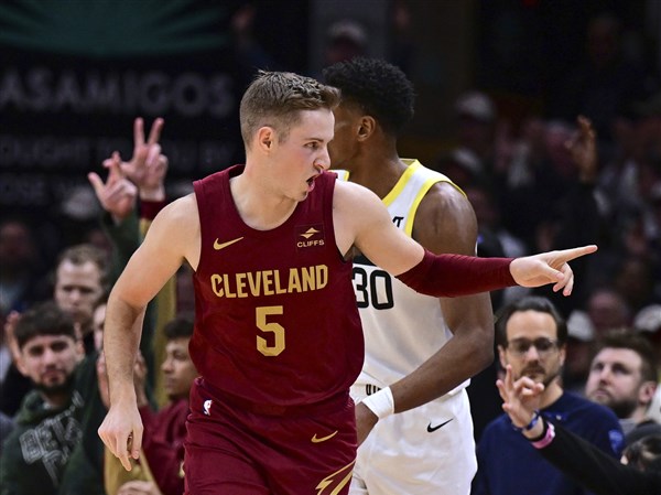 Merrill scores career-high 27 as Cavaliers beat Jazz 124-116 | The Blade