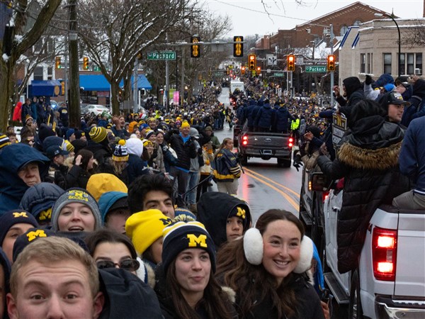 Photo Gallery: University of Michigan football victory parade | The Blade