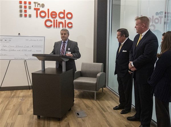 $1 million donation launches Taylor Cancer Research Center | The Blade