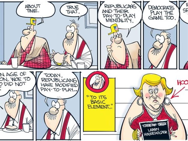 Editorial Cartoon: Maumee Dearest 2/15 | The Blade