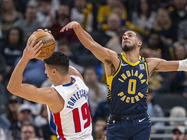 Pacers take down Pistons 129-115, Haliburton has 25 points and 13 ...