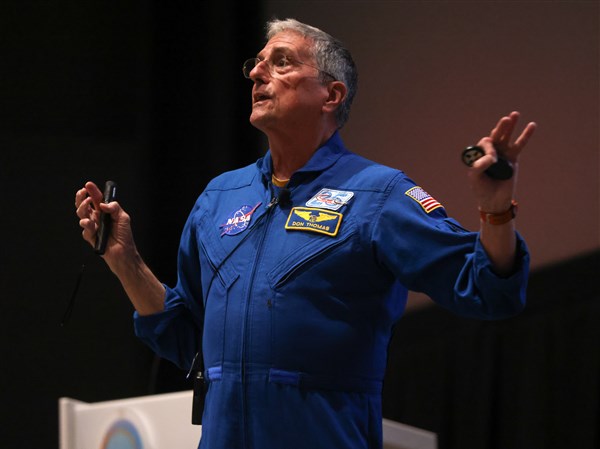 Retired astronaut recalls All-Ohio Space Shuttle Mission, persistent ...