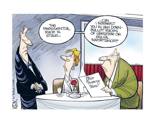 Editorial Cartoon: Kirk Walters: 3/17 | The Blade