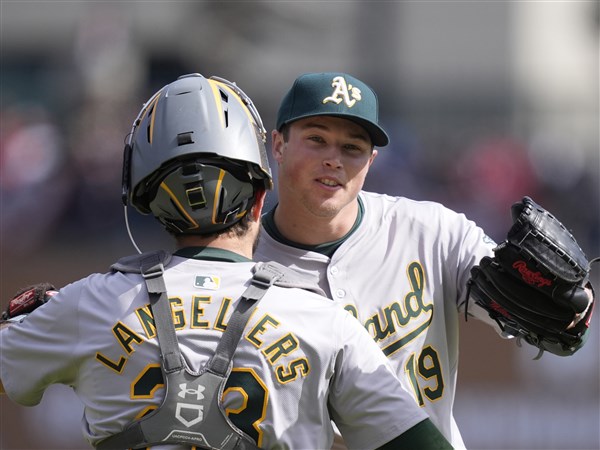 Blackburn, Athletics bullpen shut out Tigers | The Blade