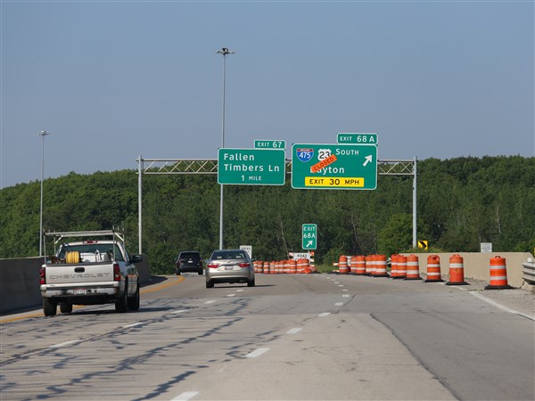 U.S. 24 ramps to southbound I-475/U.S. 23 remain closed for holiday weekend | The Blade