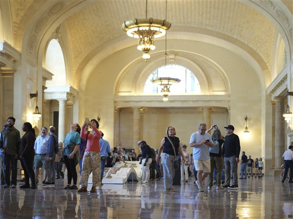 Rising from the ashes: Renovated Detroit train station inspires awe ...