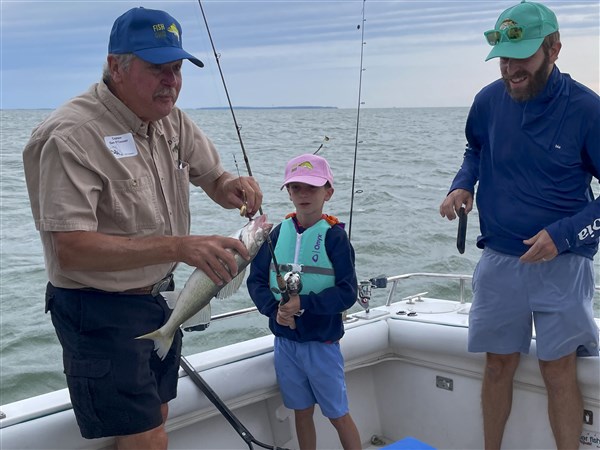 Rainy conditions can't stop governor's annual Lake Erie Fish Ohio Day ...