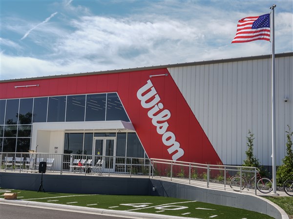 New Wilson football factory, company's commitment to Ohio celebrated ...
