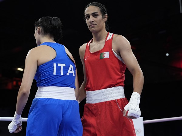 Olympic boxer at center of gender eligibility controversy wins first ...