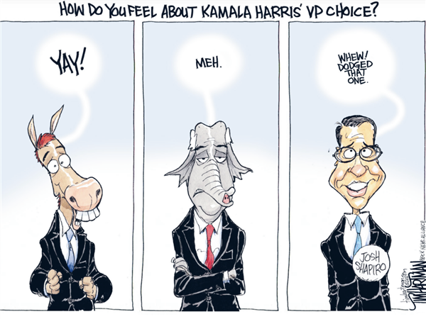 Editorial Cartoon: Tim Hartman: 8/8 | The Blade