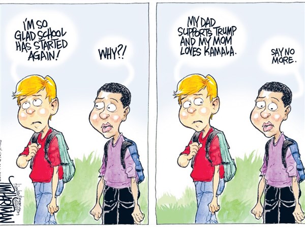 Editorial Cartoon: Tim Hartman: 8/22 | The Blade