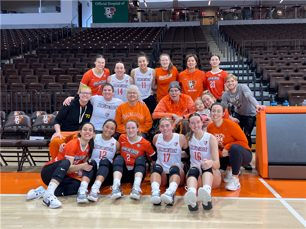 Donation from BGSU volleyball supporters to provide floor for home ...