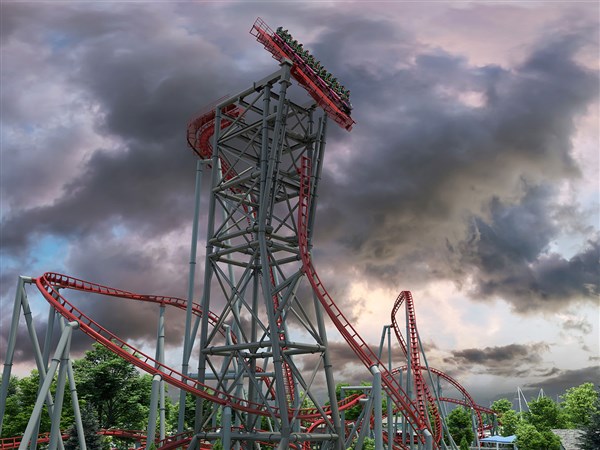 Cedar Point announces plans to debut new 'tilt' roller coaster in 2025 ...