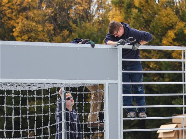 Two mini-pitch soccer courts soon to open at Schneider Park | The Blade