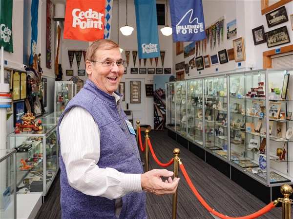 Cedar Point museum takes visitors on whirlwind trip through park's past ...