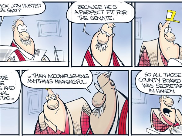 Editorial Cartoon: Maumee Dearest - 1/30 | The Blade