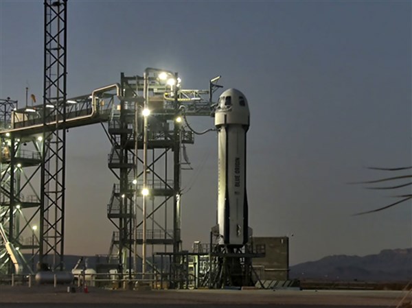 Bezos' Blue Origin mimics the moon's gravity for NASA experiments ...