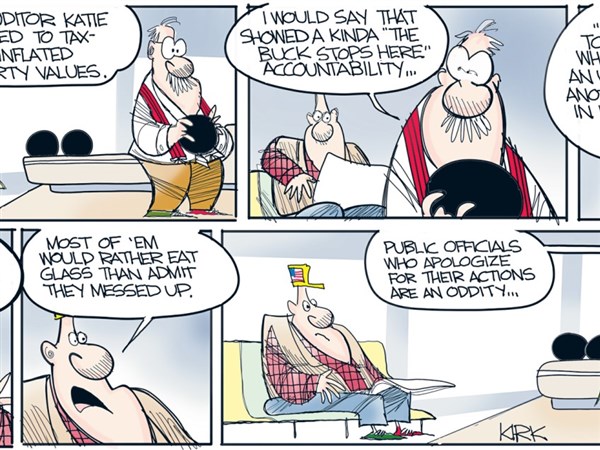 Editorial Cartoon: Maumee Dearest - 2/20 | The Blade