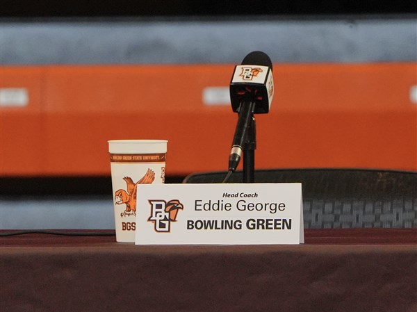 Watch: Eddie George introduced as Bowling Green’s football coach | The ...