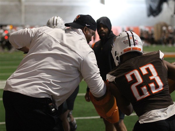 Eddie George era at BGSU underway with energetic spring practices | The ...