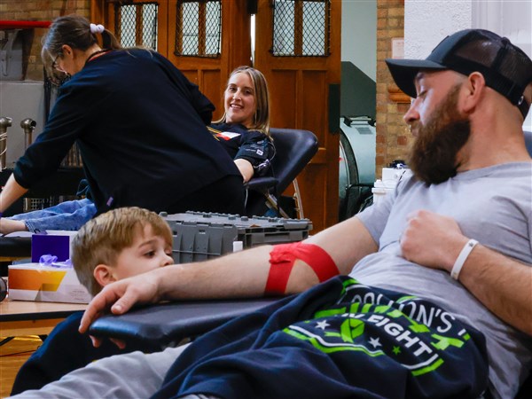 Photo Gallery: Colton Strong community blood and toy drive at Central ...