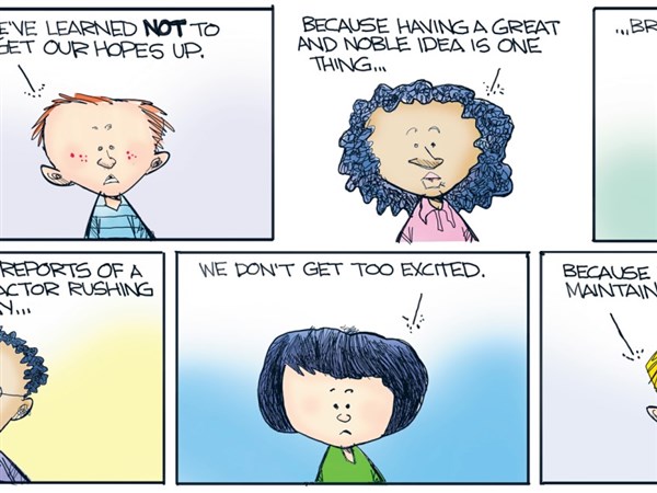 Editorial Cartoon: Maumee Dearest - 4/24 | The Blade