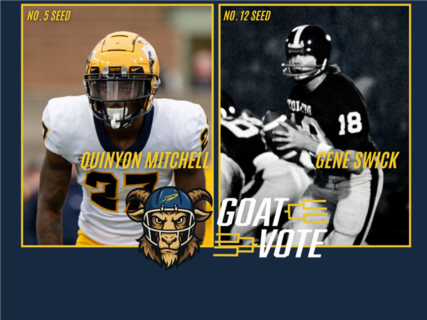 Toledo football 'GOAT Vote' 1st round: Quinyon Mitchell vs. Gene Swick ...