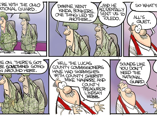 Editorial Cartoon: Maumee Dearest, 8/28 | The Blade
