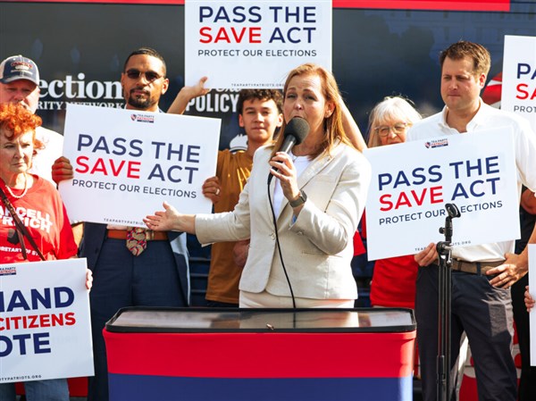 Local leaders urge the U.S. Senate to pass the SAVE Act, but met with ...