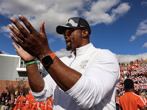 Key quotes from BGSU football coach Eddie George's weekly press ...