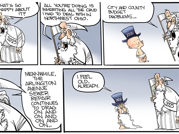 Editorial Cartoon: Maumee Dearest - 1/1 | The Blade