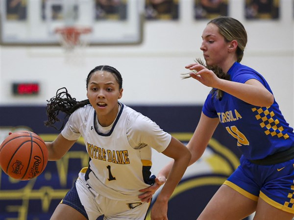 Notre Dame basketball downs St. Ursula behind swarming defensive effort ...