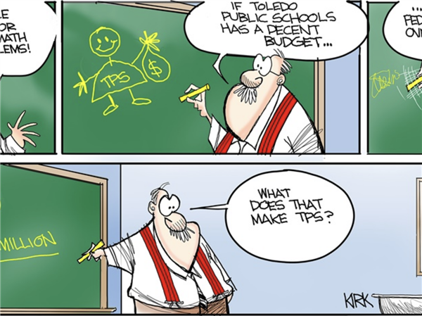 Editorial Cartoon: Maumee Dearest - 2/26 | The Blade