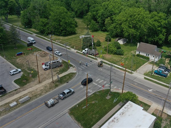 Road Warrior: Poles still in the way of starting Monclova roundabout ...