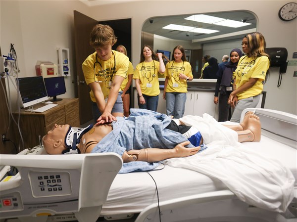 Teens draw imaginary blood, real inspiration at UT health camp | The Blade
